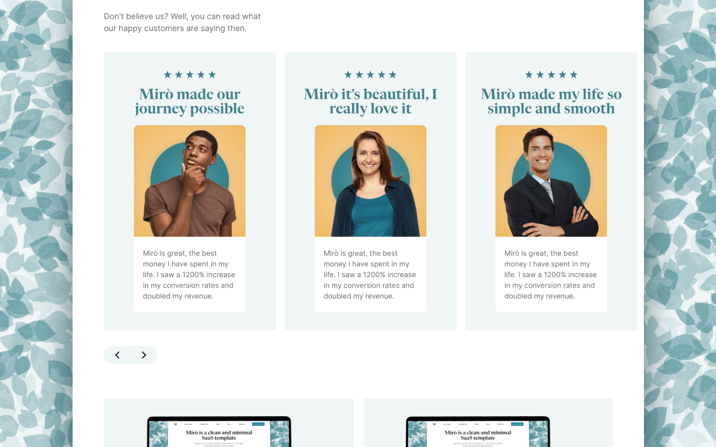 mirò - Startup HTML5 Responsive Website Template