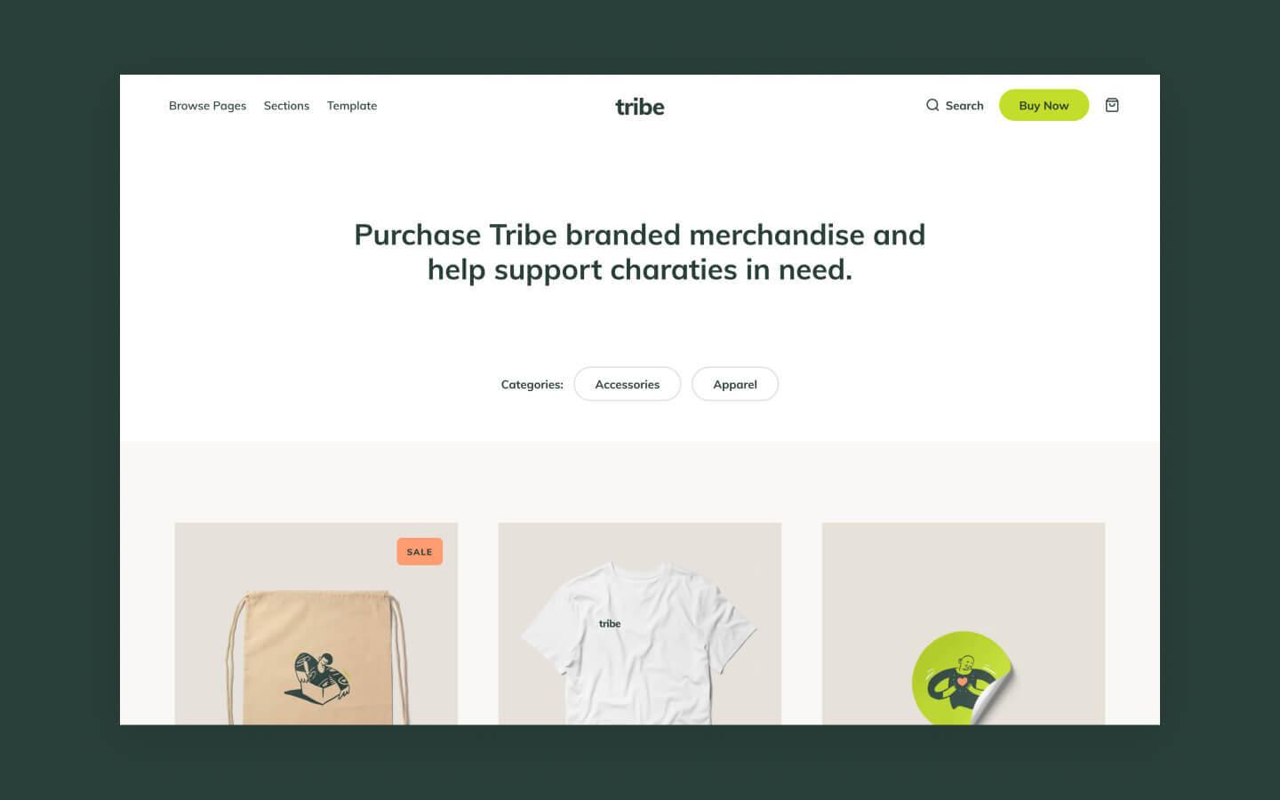 Tribe - Startup HTML5 Responsive Website Template