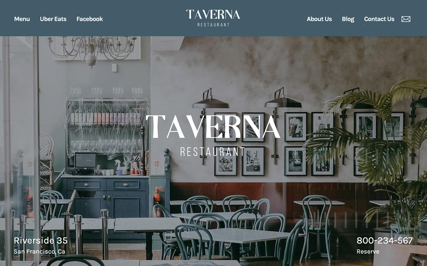 Taverna - Restaurant HTML5 Responsive Website Template