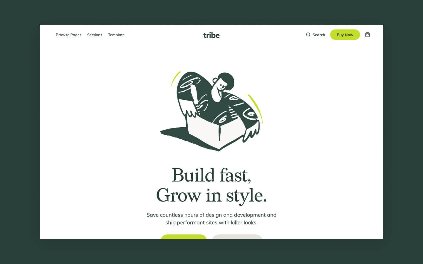 Tribe - Startup HTML5 Responsive Website Template