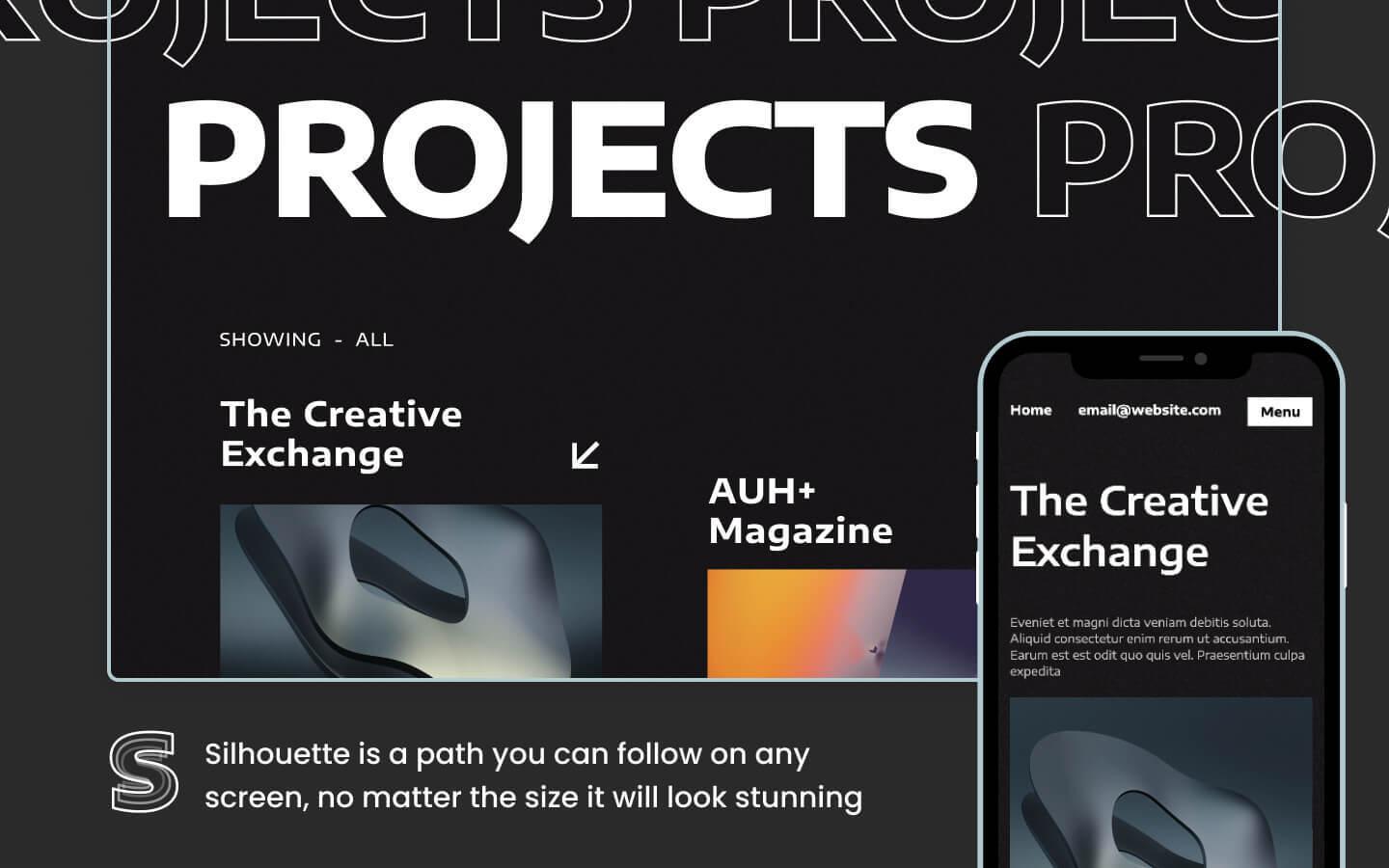 Silhouette - Portfolio HTML5 Responsive Website Template Silhouette - Portfolio HTML5 Responsive Website Template