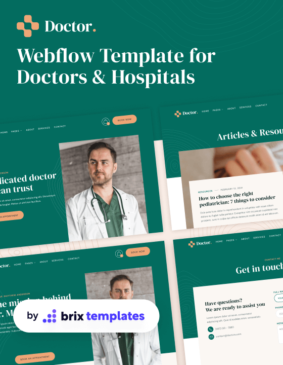 Doctor - Doctor HTML5 Responsive Website Template