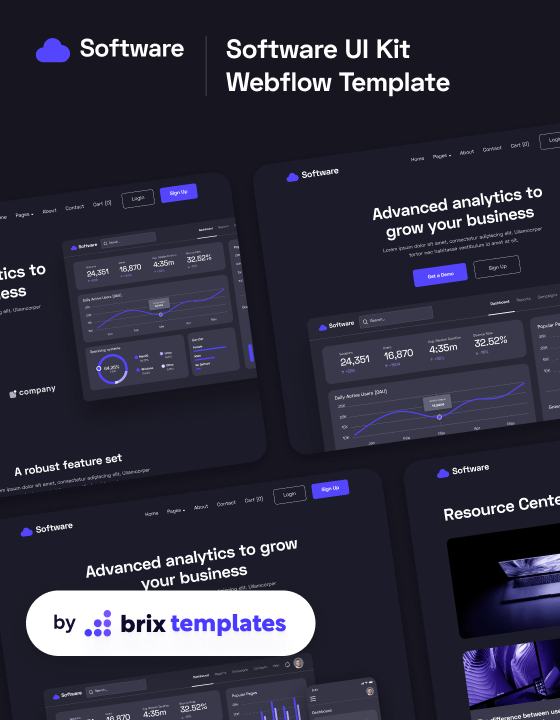 Software - SaaS HTML5 Responsive Website Template