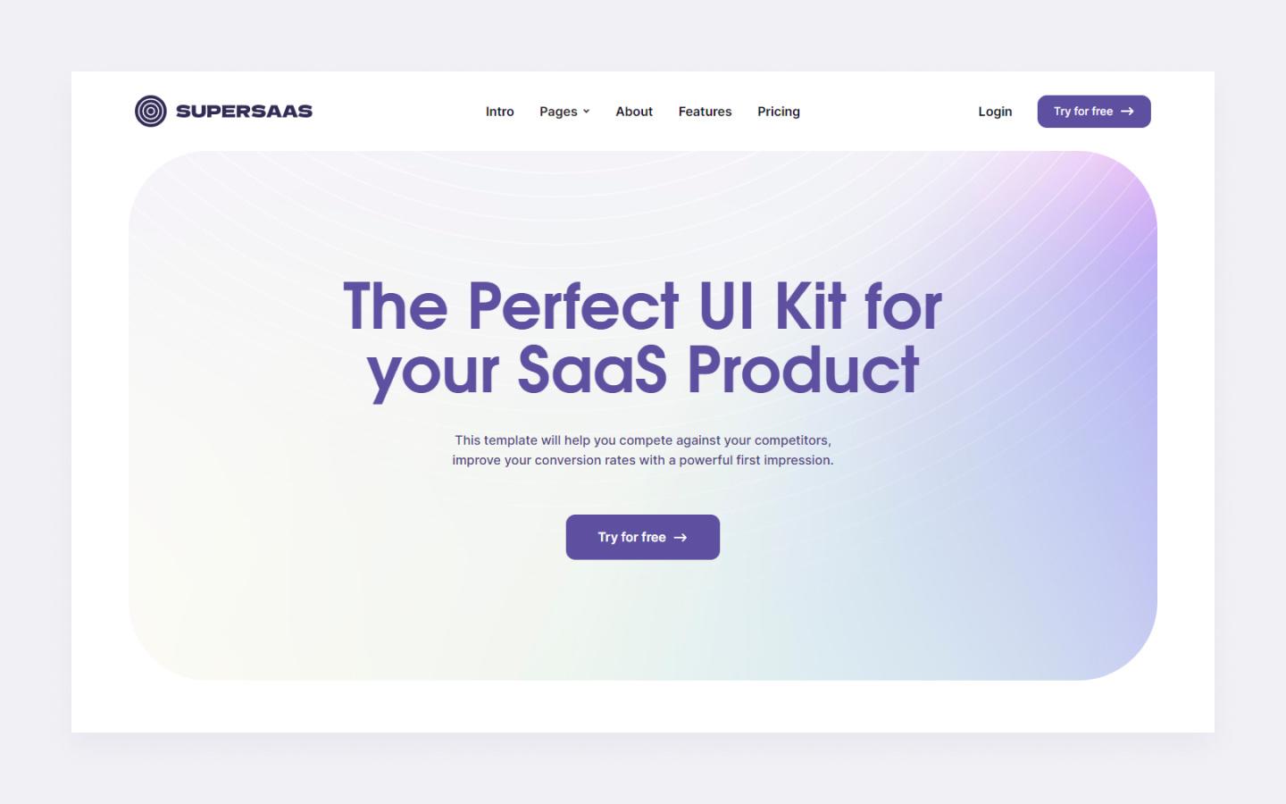 SuperSaaS - SaaS HTML5 Responsive Website Template