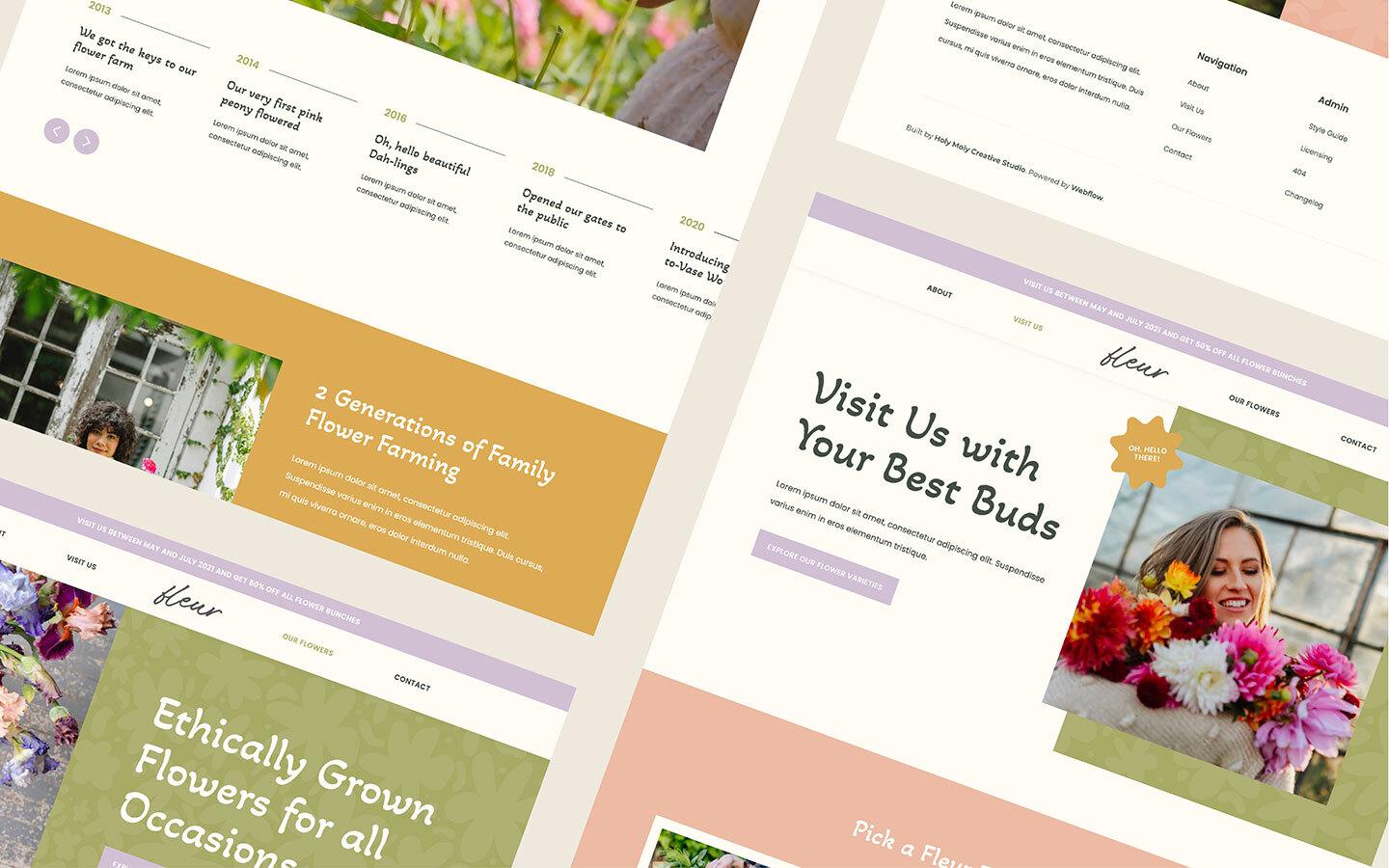 Website Templates by Holy Moly Creative Studio | Webflow