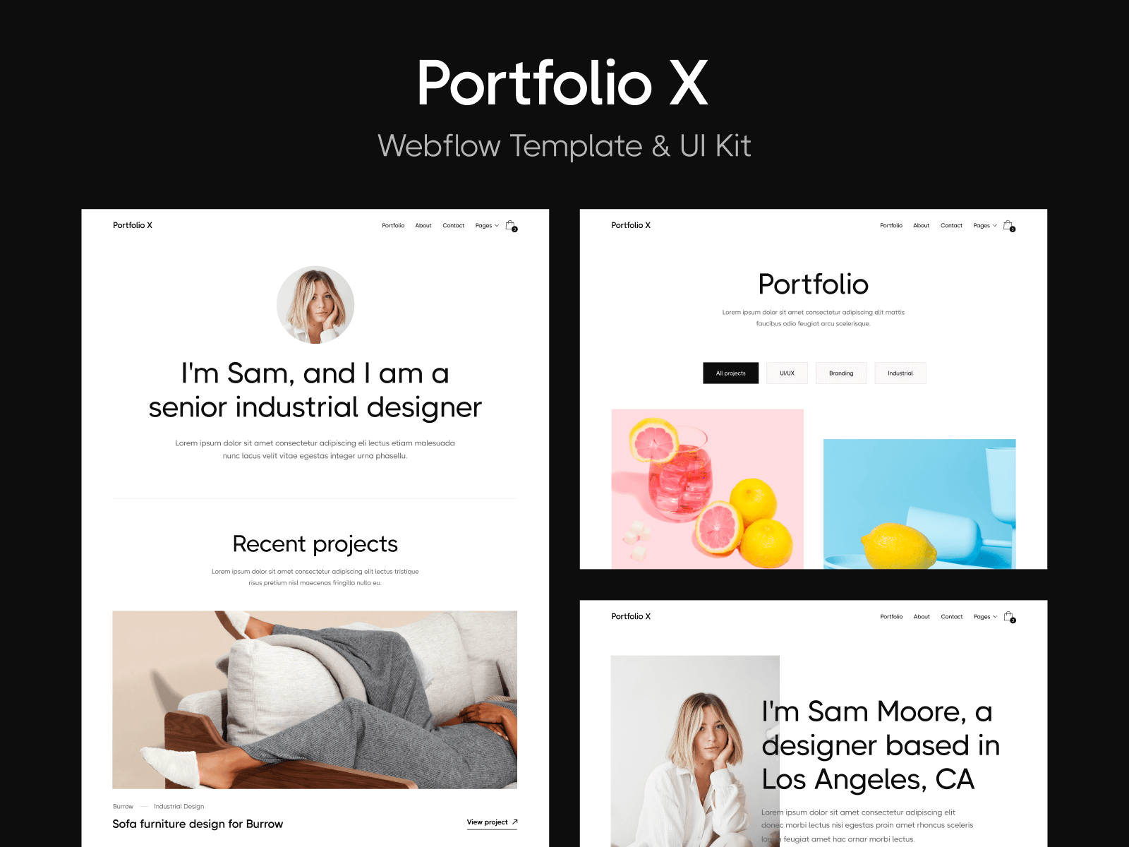 Portfolio X Portfolio HTML5 2022 