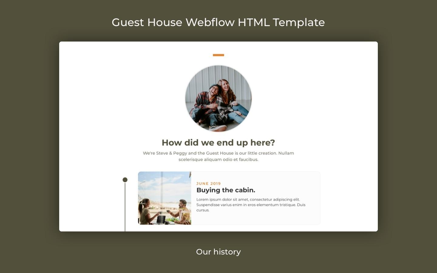 Guest House - Hotel HTML5 Responsive Website Template