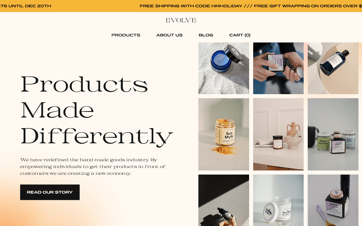 Evolve - Retail HTML5 Responsive Website Template