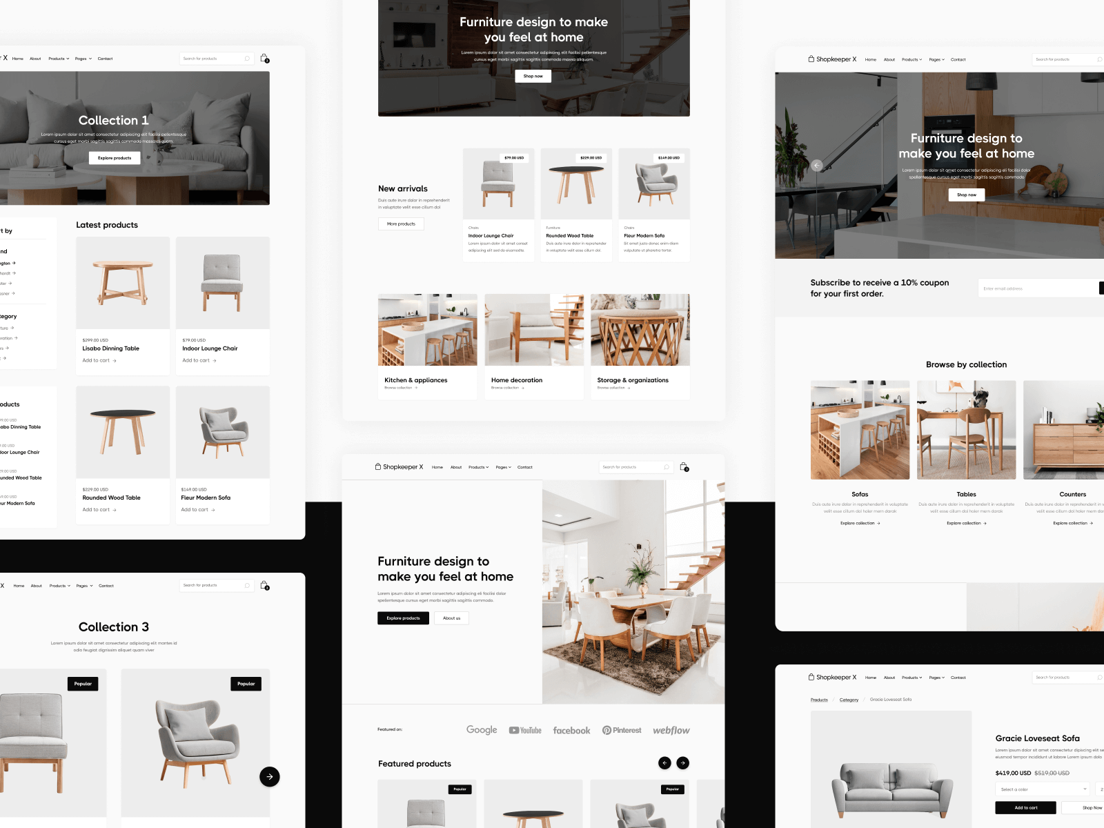 Shopkeeper X - Retail HTML5 Responsive Website Template