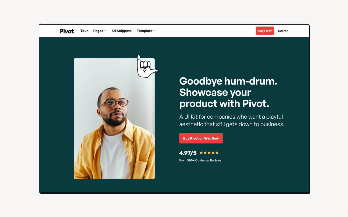Pivot - UI Kit HTML5 Responsive Website Template