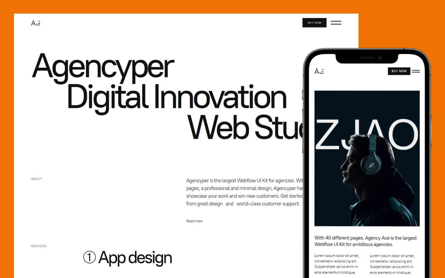 Agencyper - Agency HTML5 Responsive Website Template