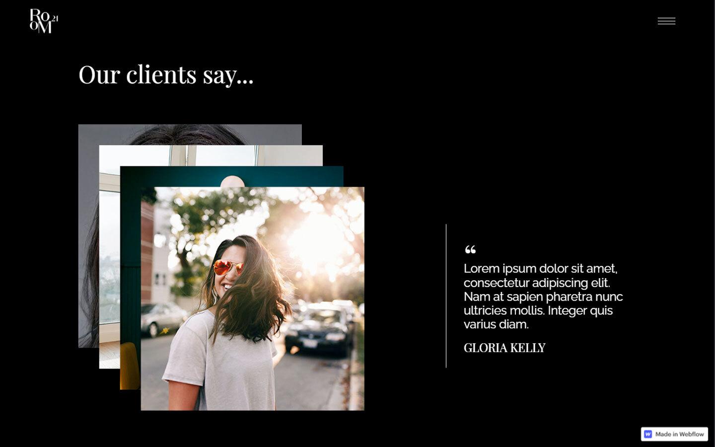 Room21 - Food HTML5 Responsive Website Template