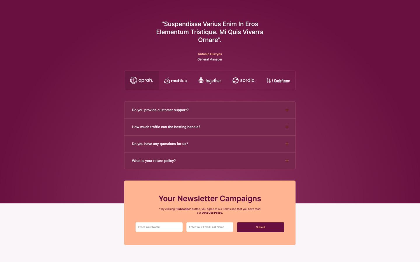 Techsource - Agency HTML5 Responsive Website Template