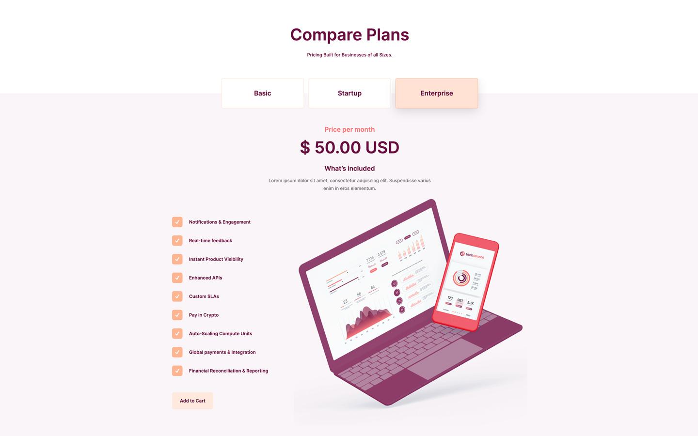 Techsource - Agency HTML5 Responsive Website Template