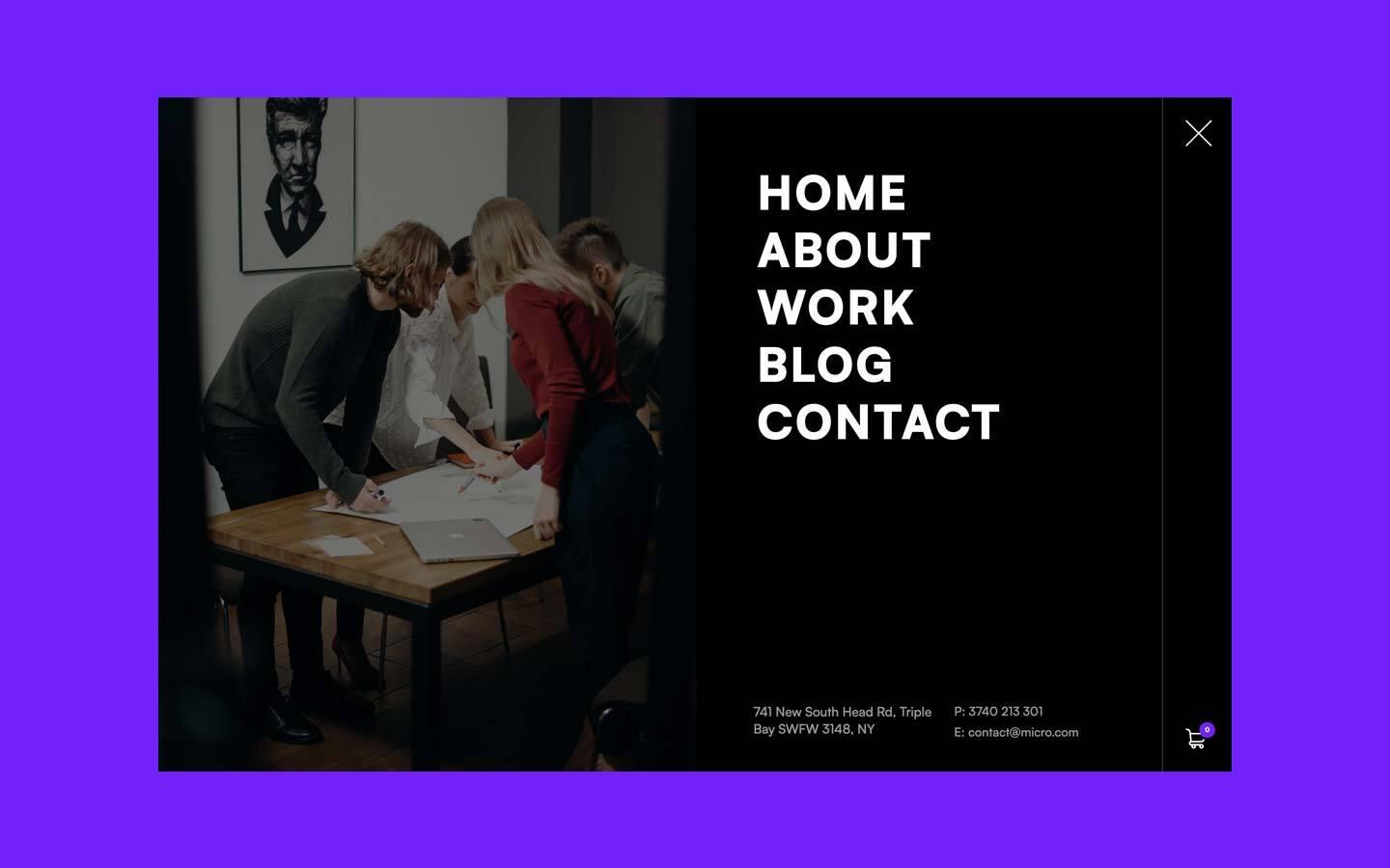 Micro - Creative HTML5 Responsive Website Template