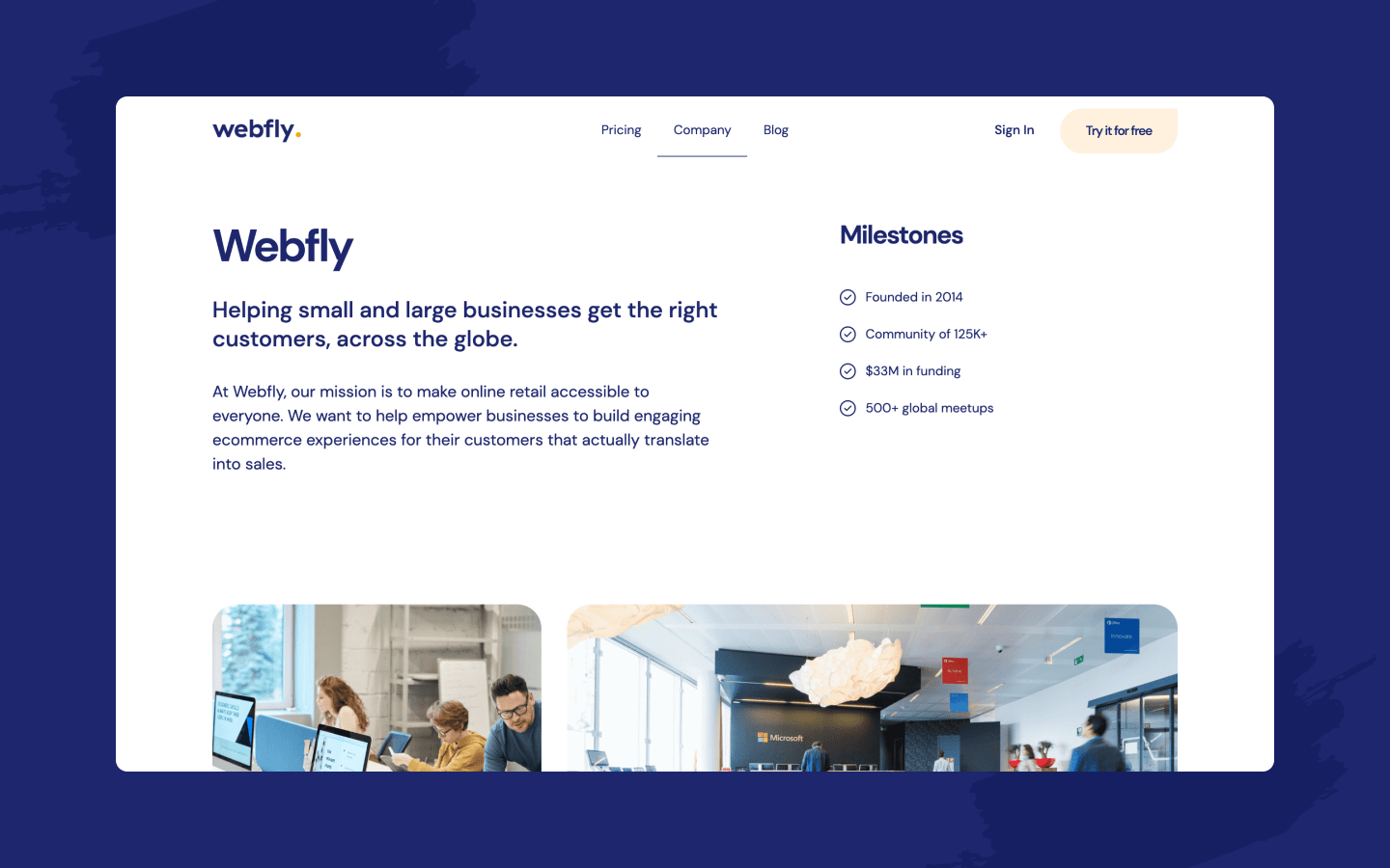 Webfly - Software HTML5 Responsive Website Template