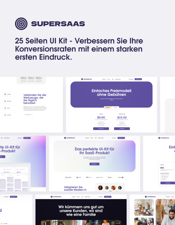 SuperSaaS (DE) - SaaS HTML5 Responsive Website Template