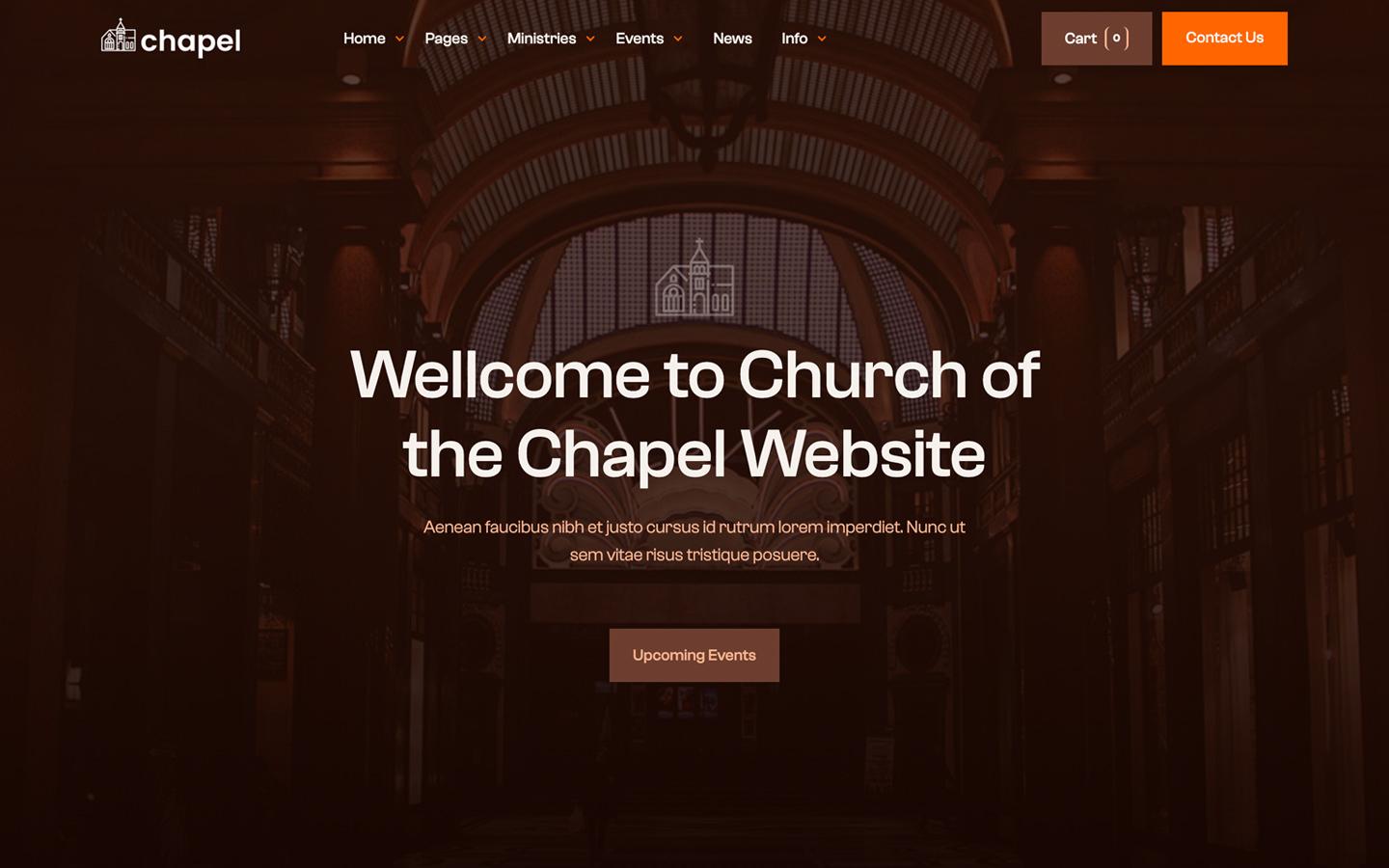 Chapel - Church HTML5 Responsive Website Template