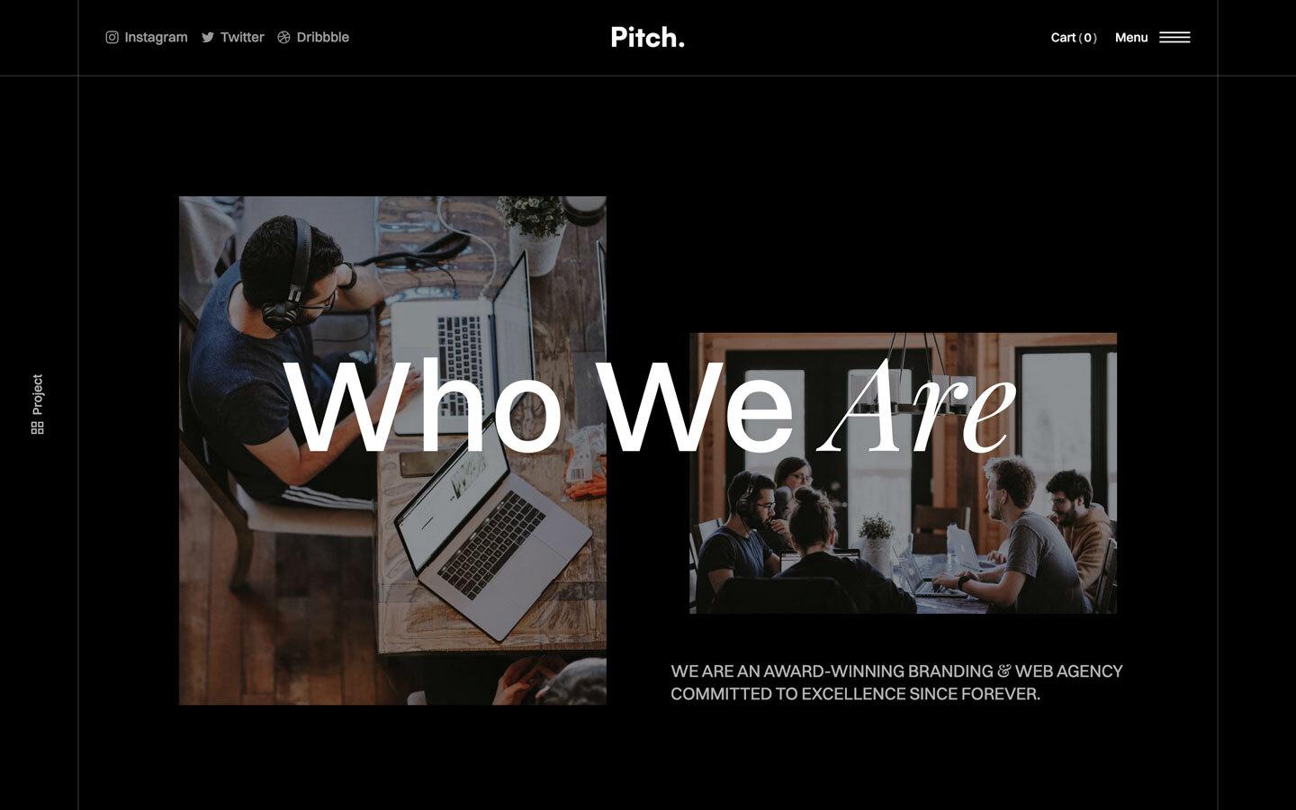 Pitch - Creative HTML5 Responsive Website Template