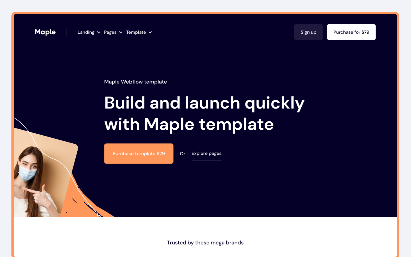 Maple - Startup HTML5 Responsive Website Template