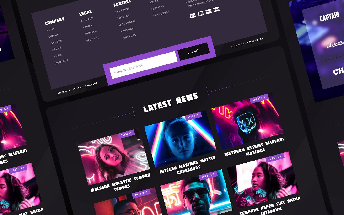 Sonorous - Event HTML5 Responsive Website Template