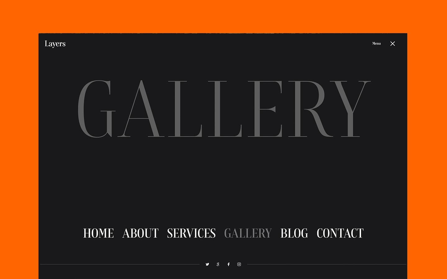 Layers - Photography HTML5 Responsive Website Template