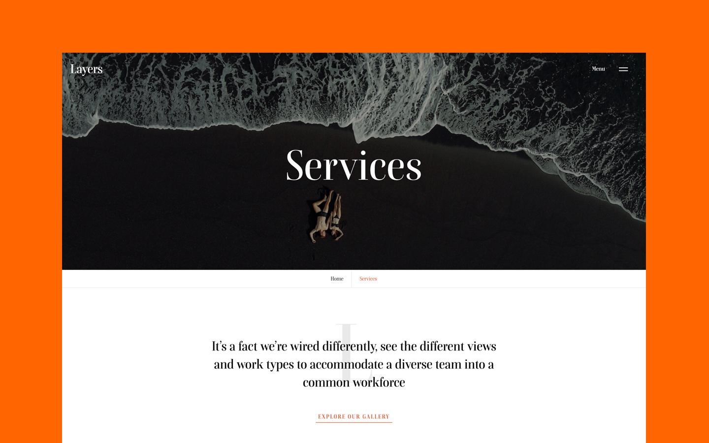 Layers - Photography HTML5 Responsive Website Template