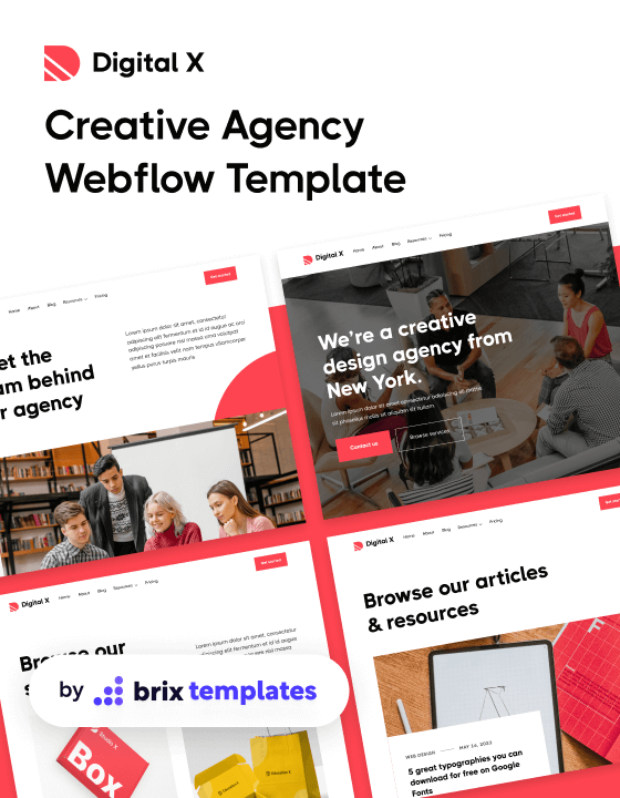 Digital X - Agency HTML5 Responsive Website Template