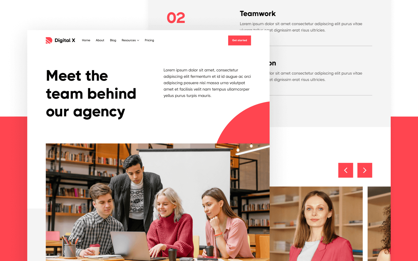 Digital X - Agency HTML5 Responsive Website Template