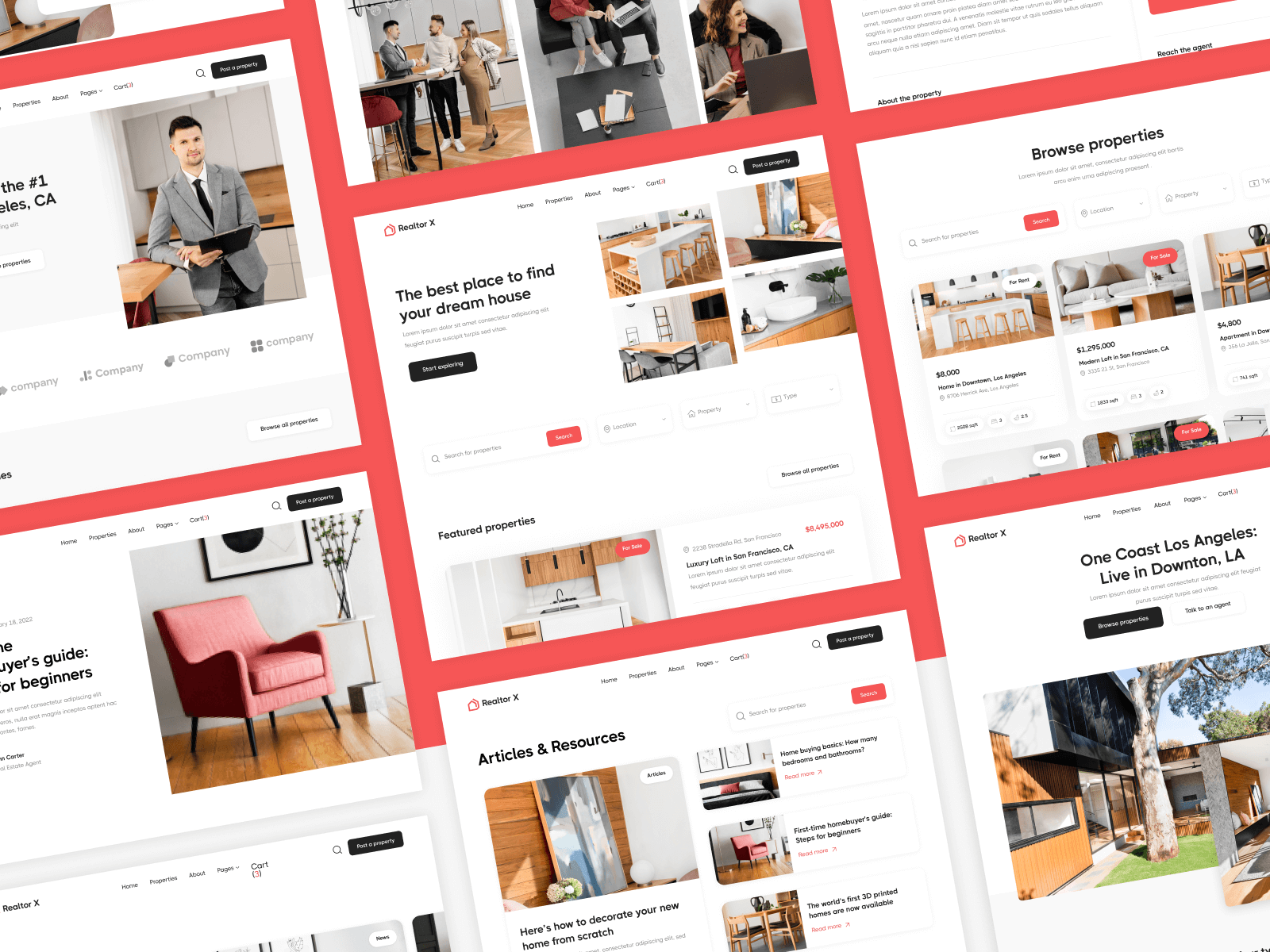 Realtor X - Real Estate HTML5 Responsive Website Template