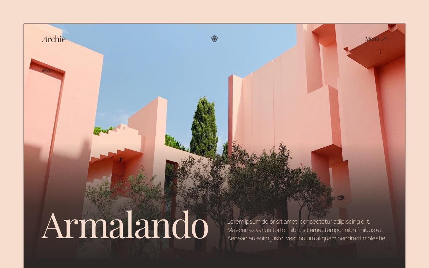 Archie - Architecture HTML5 Responsive Website Template