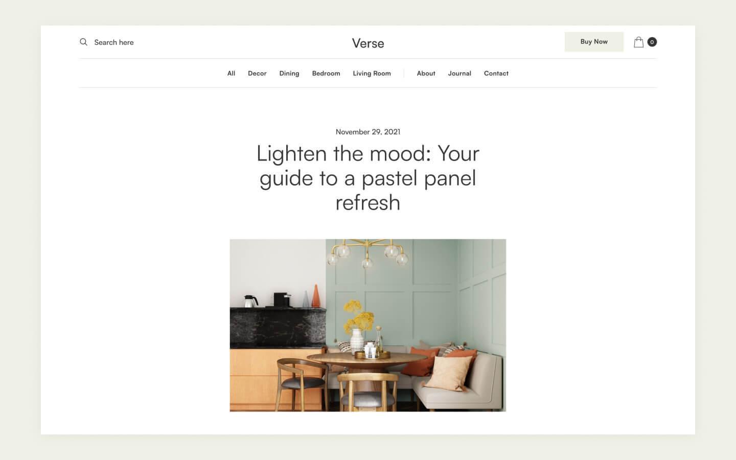 Verse - Shop HTML5 Responsive Website Template
