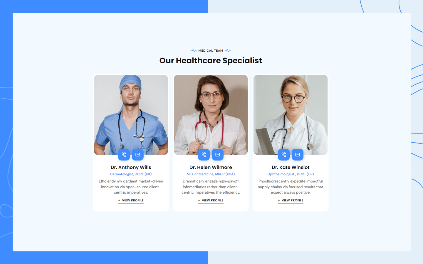 Doctorate - Doctor HTML5 Responsive Website Template