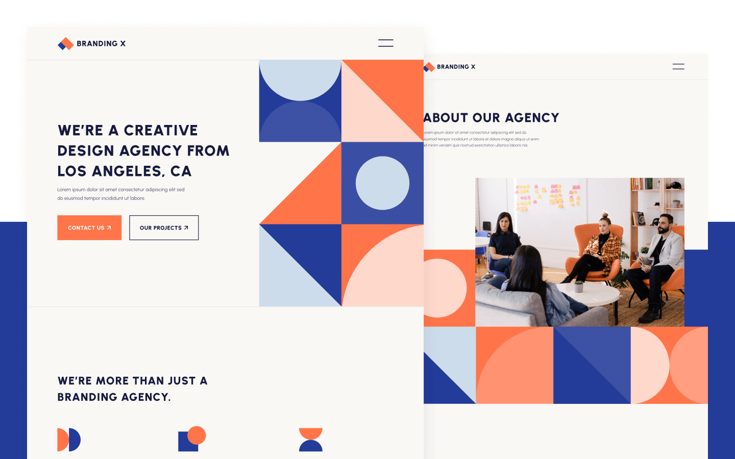 Branding X - Agency HTML5 Responsive Website Template
