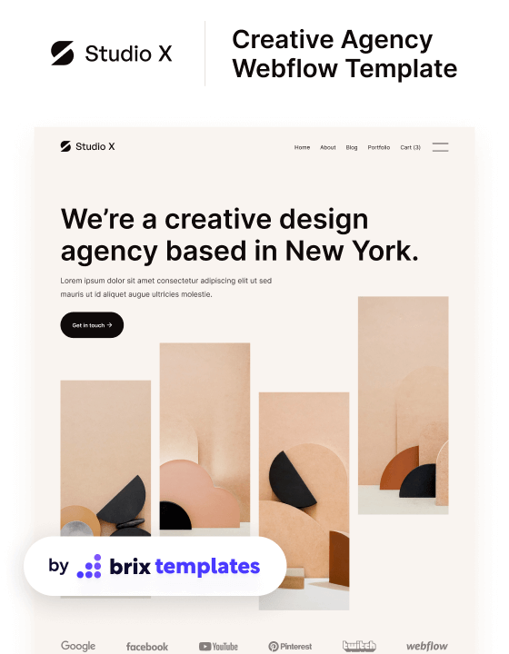 Studio X - Creative HTML5 Responsive Website Template