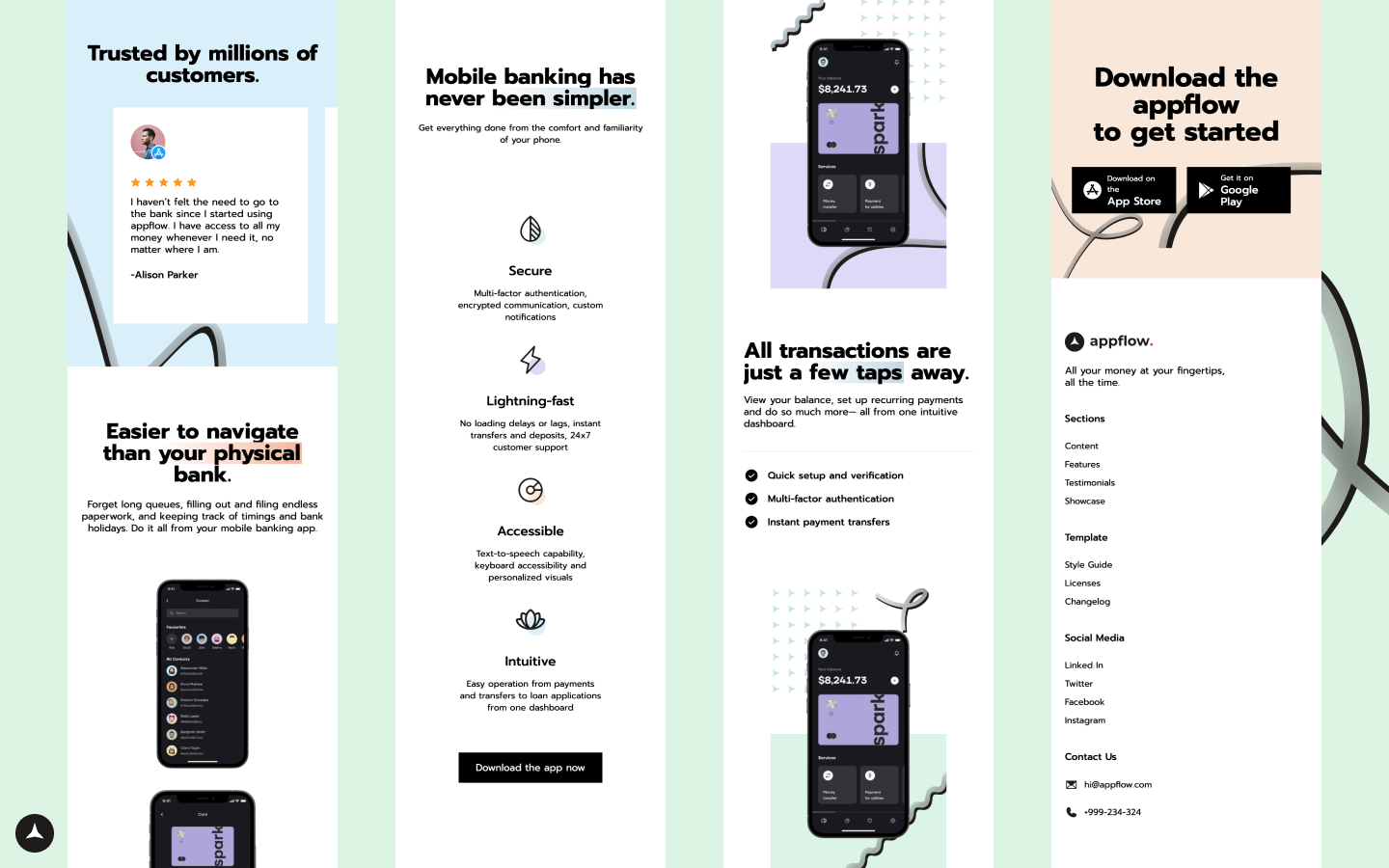 Appflow - App HTML5 Responsive Website Template