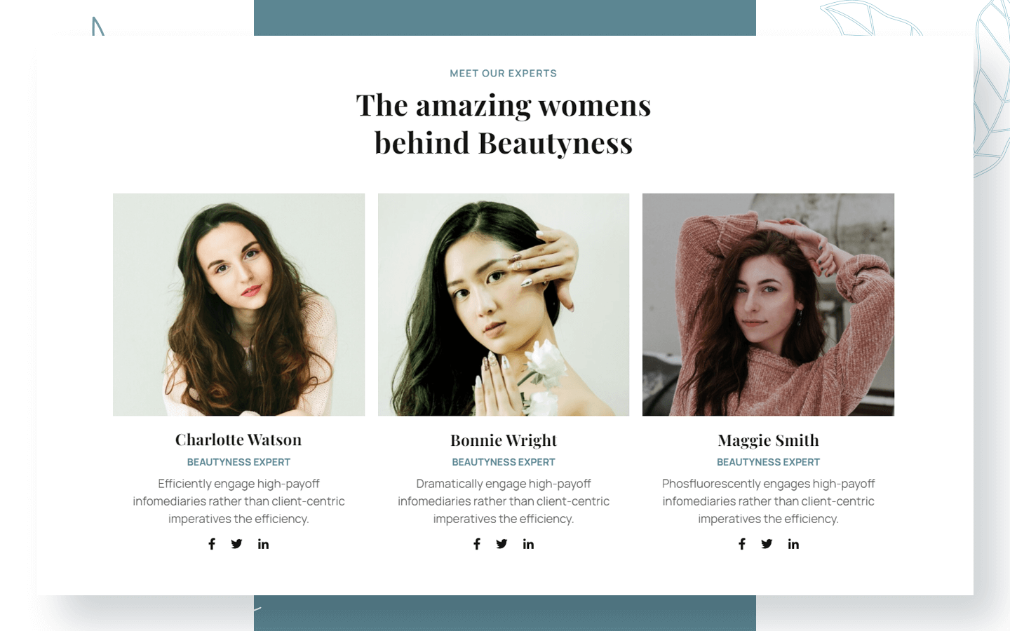 Beautyness - Beauty HTML5 Responsive Website Template