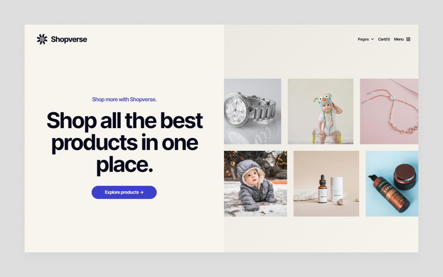 Shopverse - Retail HTML5 Responsive Website Template