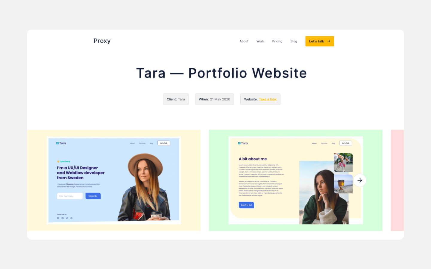 Proxy - Agency HTML5 Responsive Website Template