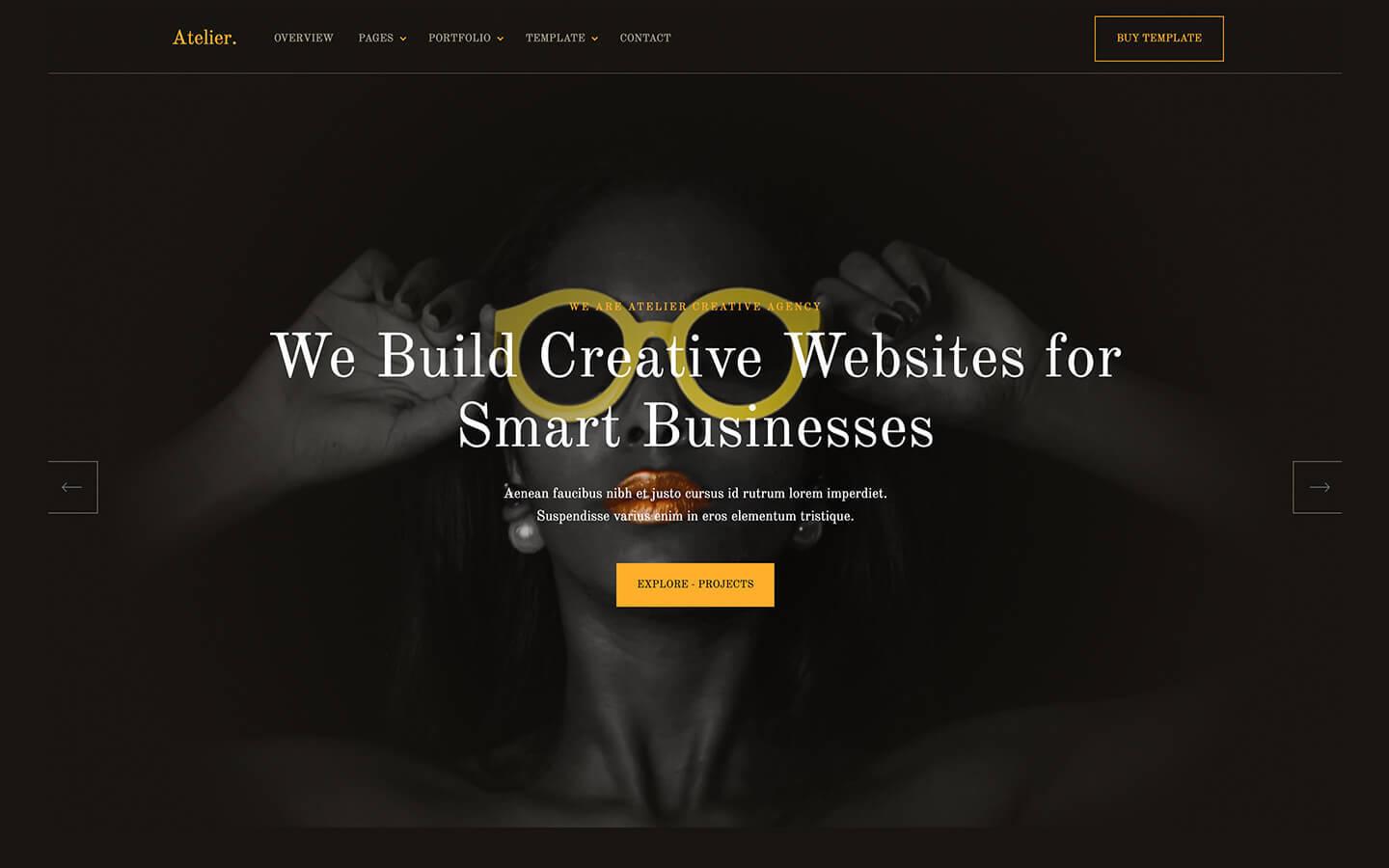 Atelier - Agency HTML5 Responsive Website Template