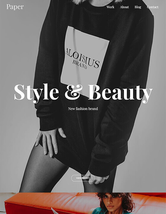 Paper - Portfolio HTML5 Responsive Website Template