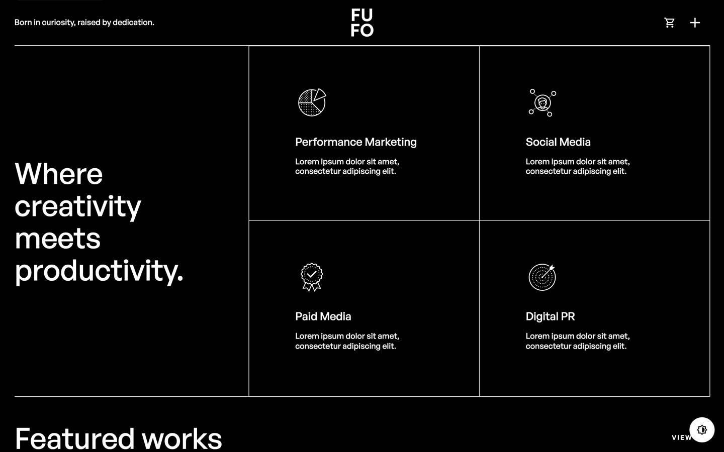 Fufo - Agency HTML5 Responsive Website Template