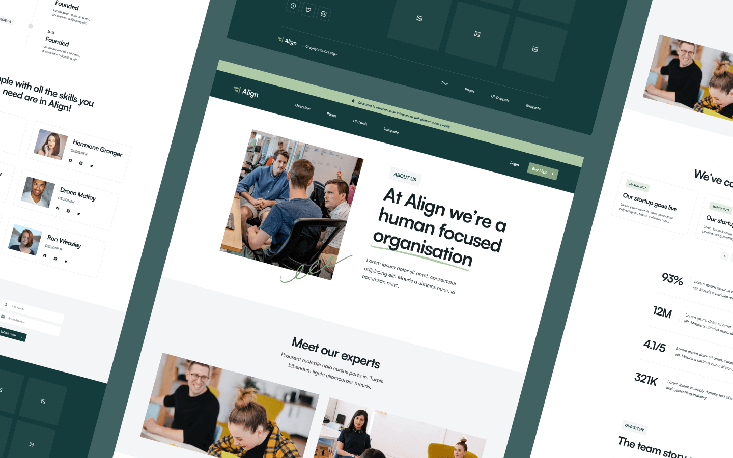 Align - Business HTML5 Responsive Website Template