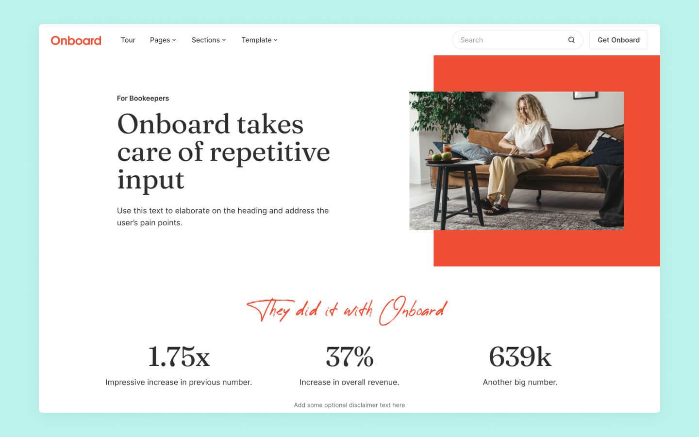 Onboard - Startup HTML5 Responsive Website Template