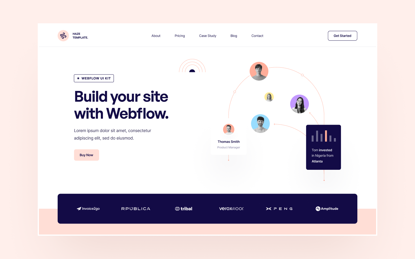 Haze - Technology HTML5 Responsive Website Template