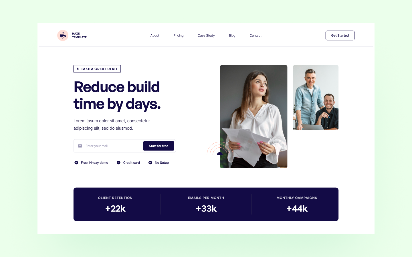 Haze - Technology HTML5 Responsive Website Template