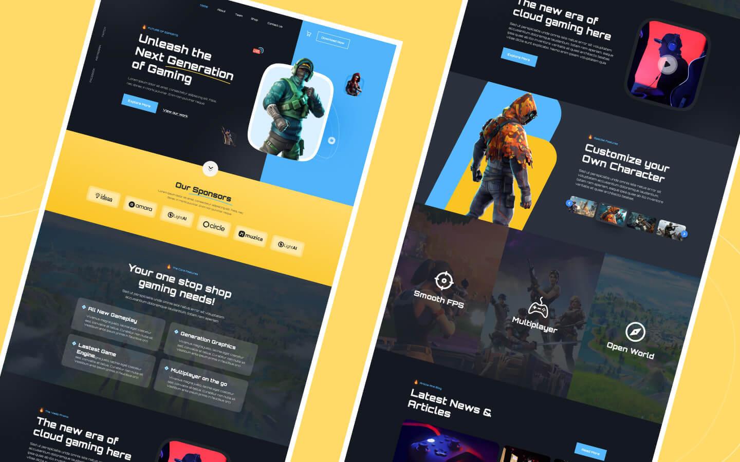 Website Templates by Flowzai | Webflow