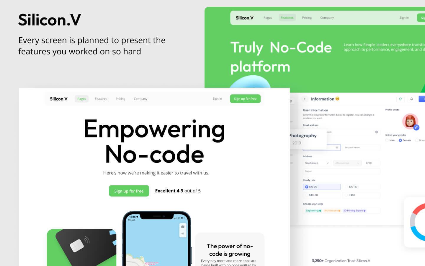 SiliconV - App HTML5 Responsive Website Template