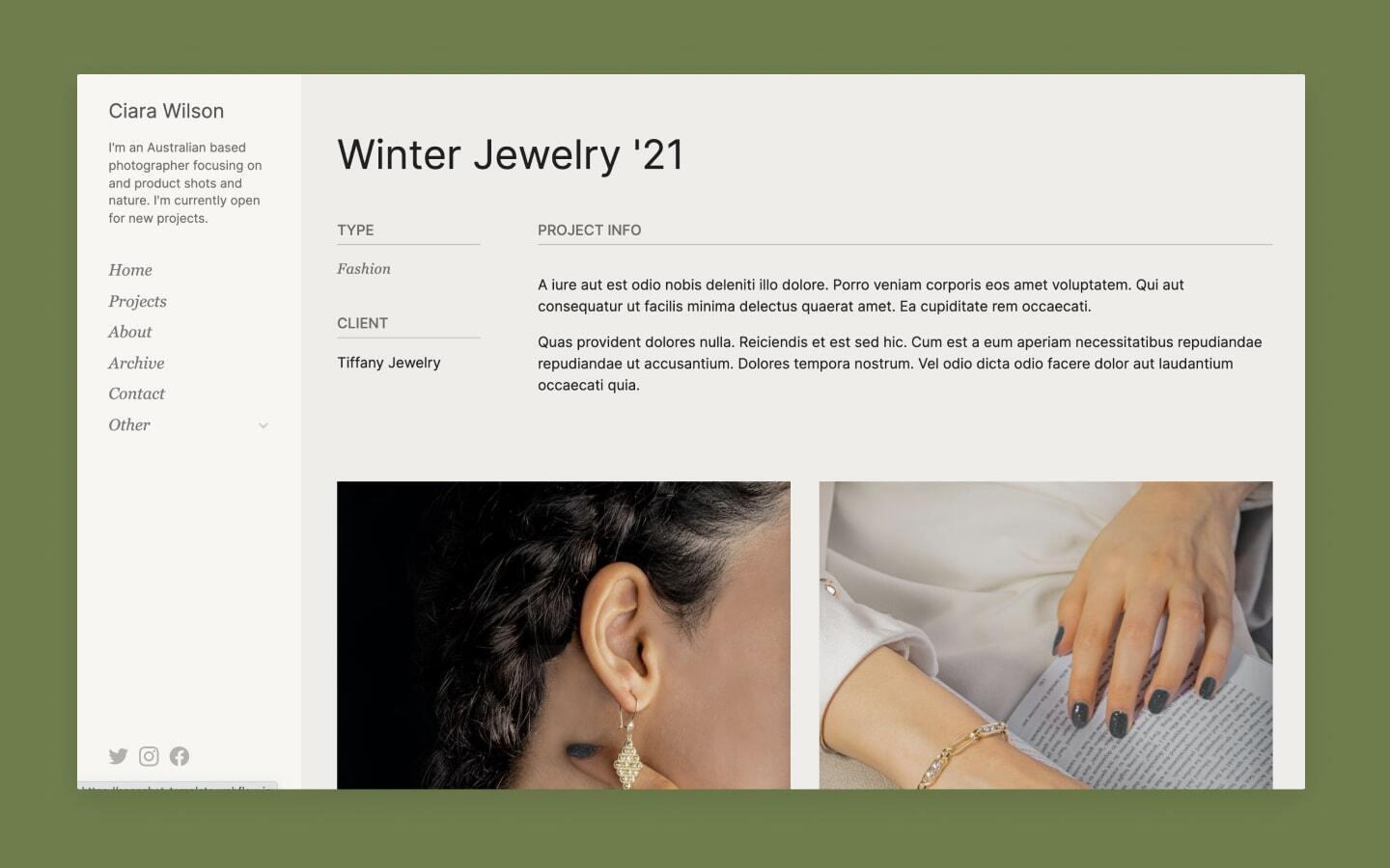 Snapshot - Photography HTML5 Responsive Website Template