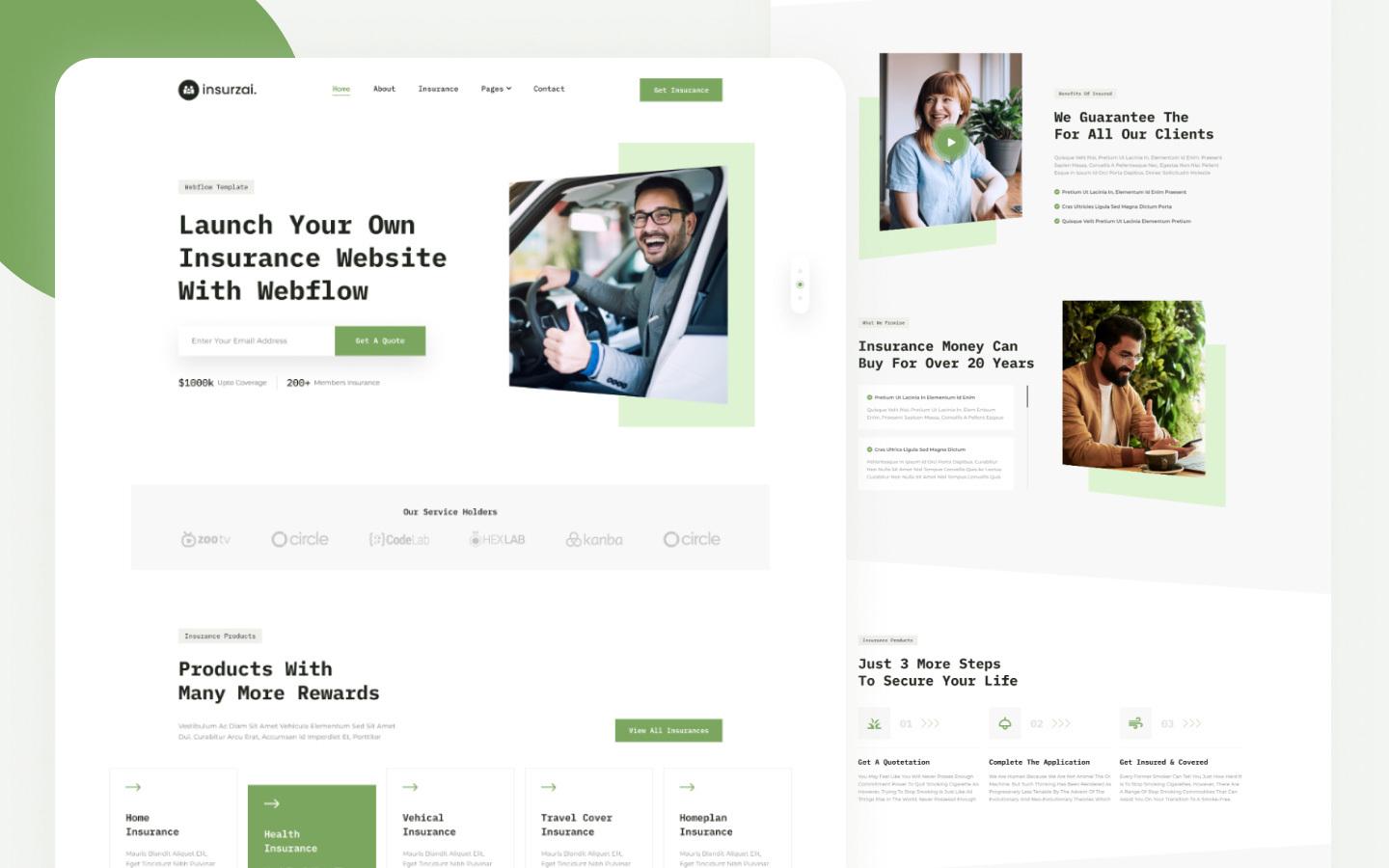 Website Templates by Flowzai | Webflow